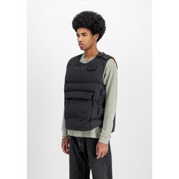 Herren Blouson "Protector Puffer Vest", schwarz, Gr. M, Alpha Industries, Obermaterial: 100% Nylon, Futter: 100% Polyester, F&uuml;llung: 100% Polyester,