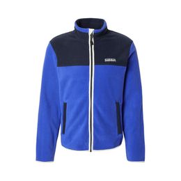 Napapijri Fleece Jacket 'Dergana' male Blue size L