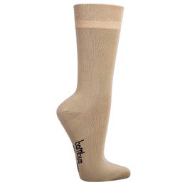 Damen Socken, 3beige, 75% Viskose, 22% Polyamid, 3% Elasthan, Socken
