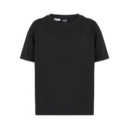 Urban Classics T-Shirt M&auml;dchen Gr&ouml;&szlig;e 146/152 schwarz / wei&szlig;