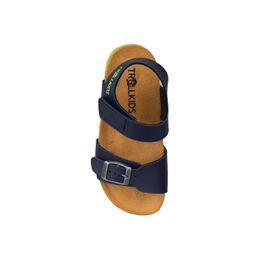 Trollkids M&auml;dchen Sandale "KIDS BERGEN SANDAL", Gr. 33, blau, Synthetik, Schuhe