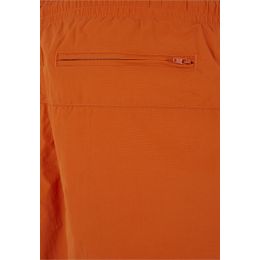 Urban Classics Herren Badeshorts "Urban Classics Herren Block Swim Shorts"rust orange, Gr. S, 100% Polyamid, Badehosen