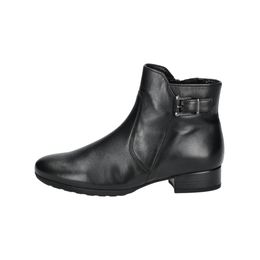 Gabor COMFORT Damen Stiefelette "Gabor Comfort Stiefelette Nappaleder", Gr. 40, schwarz, Nappaleder, Schuhe