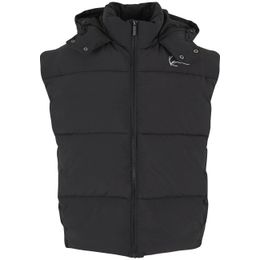 Karl Kani Herren Steppweste "Karl Kani Karl Kani Small Signature Puffer Vest"schwarz, Gr. S, 100% Polyimid, Westen