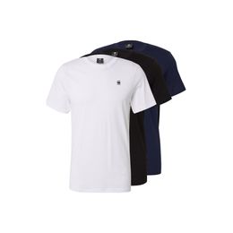 G-Star Raw G-star T-Shirt 'Graw' Herren Gr&ouml;&szlig;e L dunkelblau / schwarz / wei&szlig;