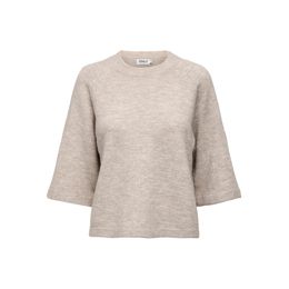 Only Carmakoma Pullover 'CARSIMONI' Damen Gr&ouml;&szlig;e XXL beigemeliert