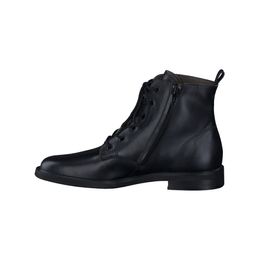 Paul Green Damen Schn&uuml;rstiefelette "Paul Green Stiefelette Glattleder", Gr. 38, schwarz, Glattleder, Schuhe
