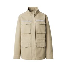 Only Jacke 'ONLELENA' Damen Gr&ouml;&szlig;e L khaki / silber