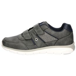 Lico Herren Sneaker "Freizeitschuh Conner V", Gr. 42, silber, Synthetik, Schuhe
