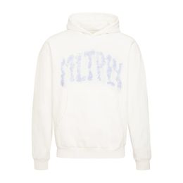 Multiply Apparel Sweatshirt Damen Gr&ouml;&szlig;e L hellblau / wei&szlig;