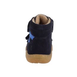 Lurchi M&auml;dchen Stiefel "Lurchi Samu Barefoot", Gr. 22navy, Leder, Schuhe