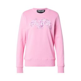 Versace Jeans Couture Sweatshirt Damen Gr&ouml;&szlig;e XL lila / pink / wei&szlig;
