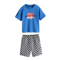 next Set: T-Shirt und Shorts Jungen Gr&ouml;&szlig;e 116 blau / marine / rot / wei&szlig;