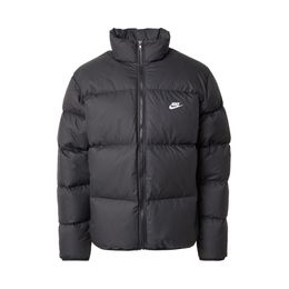 Nike Sportswear Winterjacke 'Club' Herren Gr&ouml;&szlig;e S schwarz