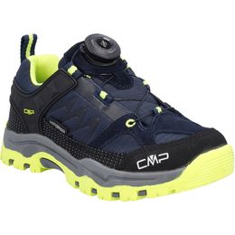CMP Kinder Outdoorschuh "KIDS KIRUNA LOW FITGO TREKKING SHOES WP", Gr. 36, gelb, Leder, Synthetik, Schuhe, wasserdicht