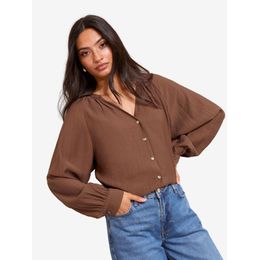 Friends Like These Bluse Damen Gr&ouml;&szlig;e M schoko