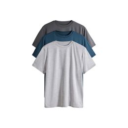 The Set Funktionsshirt Herren Gr&ouml;&szlig;e XL navy / grau / hellgrau