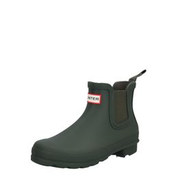 Hunter Gummistiefel Damen Gr&ouml;&szlig;e 36 dunkelgr&uuml;n Winterschuhe