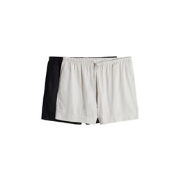 The Set Shorts Damen Gr&ouml;&szlig;e 48 elfenbein / schwarz