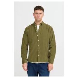 Langarmhemd Blend "BHShirt", Herren, Gr. M, US-Gr&ouml;&szlig;en, capulet olive, Web, 100% Baumwolle, unifarben, regular fit, ohne Ausschnitt, eingefasste Kante, Hemden, L&auml;ssiges Langarmhemd