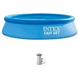 Quick-Up Pool Intex "Easy", blau, H:76cm &Oslash;:366cm, Schwimmbecken, &Oslash;xH: 366x76 cm