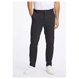 Stoffhose LINDBERGH "LINDBERGH Stoffhose", Herren, Gr. XL, schwarz, Obermaterial: 75% Polyester, 22% Viskose, 3% Elasthan; Futter: 65% Polyester, 35% Baumwolle, slim fit, Hosen Stoffhose