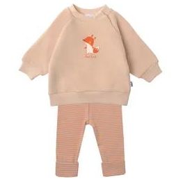 Sweatanzug Liliput "Fuchs", M&auml;dchen, Gr. 74/80, bunt (mehrfarbig), 80% Baumwolle, 20% Polyester, bedruckt, Sportanz&uuml;ge, bestehend aus Leggings und Sweatshirt