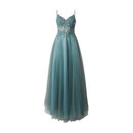 LUXUAR Kleid Damen Gr&ouml;&szlig;e 38 jade Winterkleid