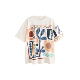 next T-Shirt Damen Gr&ouml;&szlig;e M creme / mischfarben