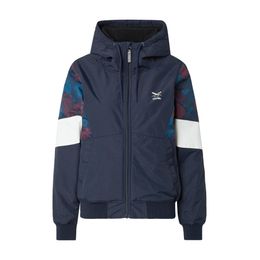 Iriedaily Jacke 'Blotchy' Damen Gr&ouml;&szlig;e XS marine / enzian / dunkelrot / wei&szlig;