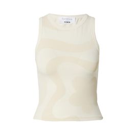 florence by mills Exclusive For About You Top 'Dahlia' Damen Gr&ouml;&szlig;e S beige / hellbeige