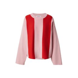 EDITED Pullover 'Bodil' Damen Gr&ouml;&szlig;e L pink / rot