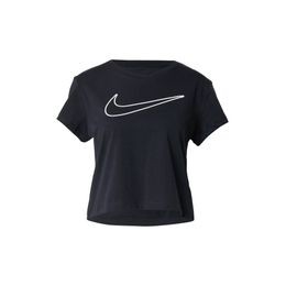 Nike Sportswear T-Shirt 'CLUB' Damen Gr&ouml;&szlig;e M schwarz / wei&szlig;