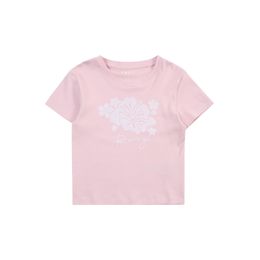 Roxy T-Shirt 'Baby One More Time' M&auml;dchen Gr&ouml;&szlig;e 116 rosa / wei&szlig;