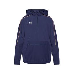 Under Armour Sportjacke 'Challenger' Herren Gr&ouml;&szlig;e L dunkelblau / hellorange / wei&szlig;