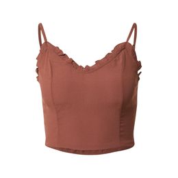 ABOUT YOU Top 'Fina' Damen Gr&ouml;&szlig;e XL rostbraun