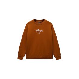 Napapijri Sweatshirt female Brown size M