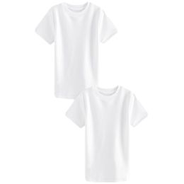 next Shirt Jungen Gr&ouml;&szlig;e 176 wei&szlig;