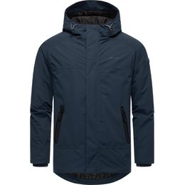 Ragwear Winter Jacket 'Hatar' male size L Dark blue
