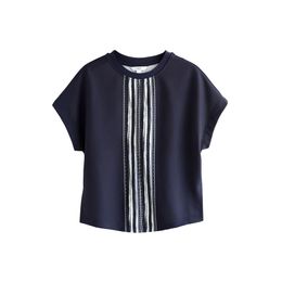 next Bluse Damen Gr&ouml;&szlig;e L dunkelblau / wei&szlig;
