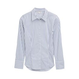 Tom Tailor Blouse female size XL Opal / Dark blue / White