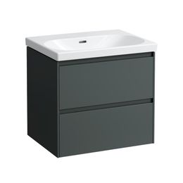 Laufen LANI Schrank mit LUA Waschtisch, 2 Ausz&uuml;ge, H8100830001091+H4035321122661,