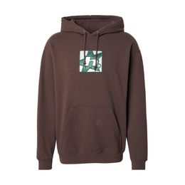 HUF Sweatshirt 'Star' Herren Gr&ouml;&szlig;e M braun / gr&uuml;n / hellgr&uuml;n / wei&szlig;