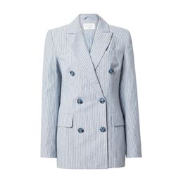 ABOUT YOU X Iconic By Tatiana Kucharova Blazer Damen Gr&ouml;&szlig;e 44 opal / wei&szlig;