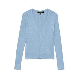 V&eacute;ro Moda Vero Moda Knit Cardigan 'VMSILJE' female Blue size M
