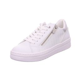 Marco Tozzi Sneaker Damen Gr&ouml;&szlig;e 38 silber / wei&szlig;