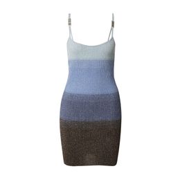 Gcds Kleid Damen Gr&ouml;&szlig;e M blau / taubenblau / pastellblau / schwarz