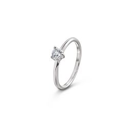 Tchibo - 925 Silber Ring Solit&auml;r - Damen - Gr. 17 - silber