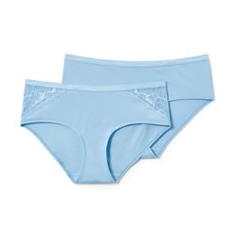 Tchibo - 2 Pantys - Damen - Gr. XL - hellblau