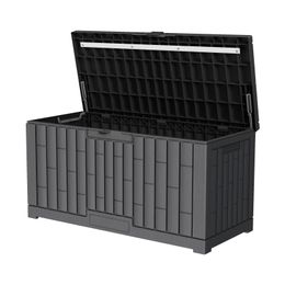 Tchibo - Kunststoff-Kissenbox - 51,5x115x58,5cm - Polypropylen / Aluminium